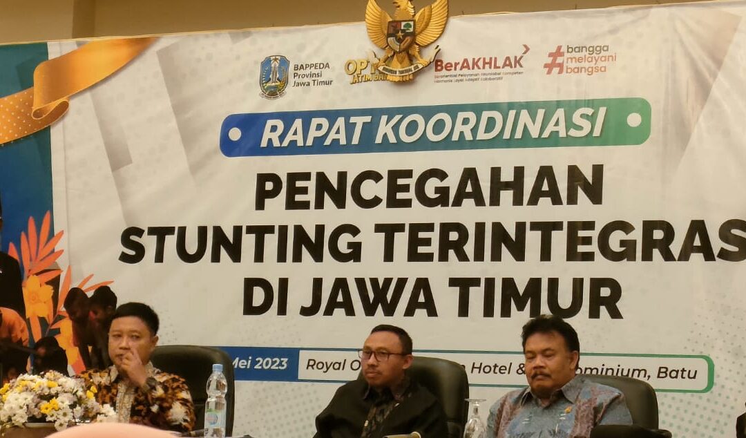 Hadiri Rapat Koordinasi Pencegahan Stunting Terintegrasi Kabupaten