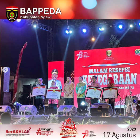 Malam Resepsi Kenegaraan HUT Kemerdekaan RI ke 78, dan Penganugerahan Inovasi Daerah dan Inovasi ...