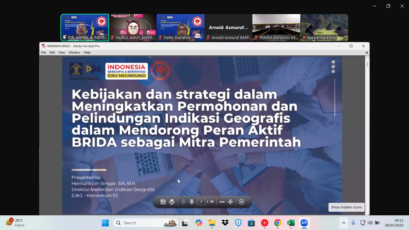 Webinar Strategis Bahas Indikasi Geografis dan Peran Riset dalam Pengembangan Potensi Daerah ...